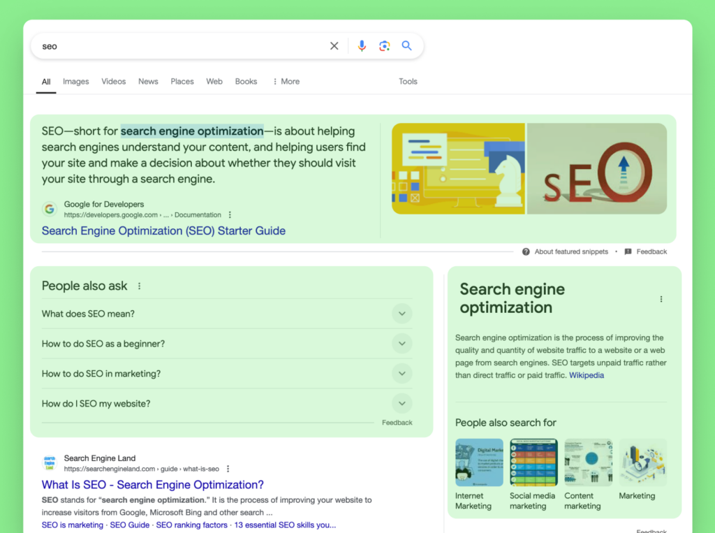 SERP features: A comprehensive guide to Google's search engine results ...